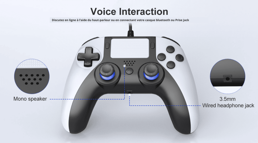Manette PS5 à Palettes